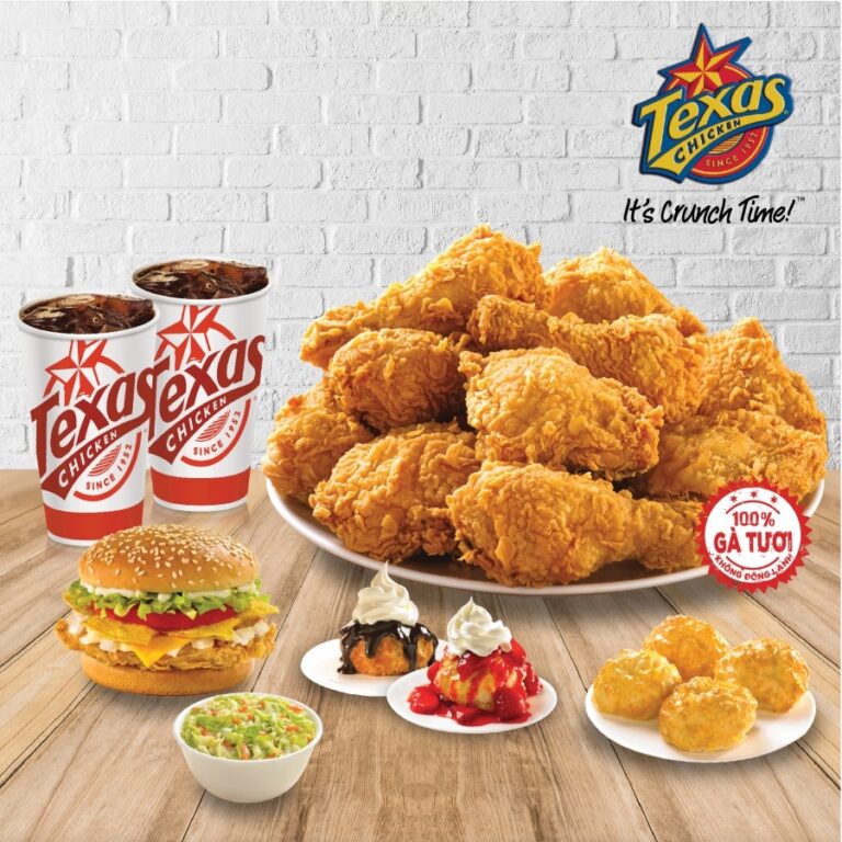 Chiến lược marketing của Texas Chicken - Marketing 7P