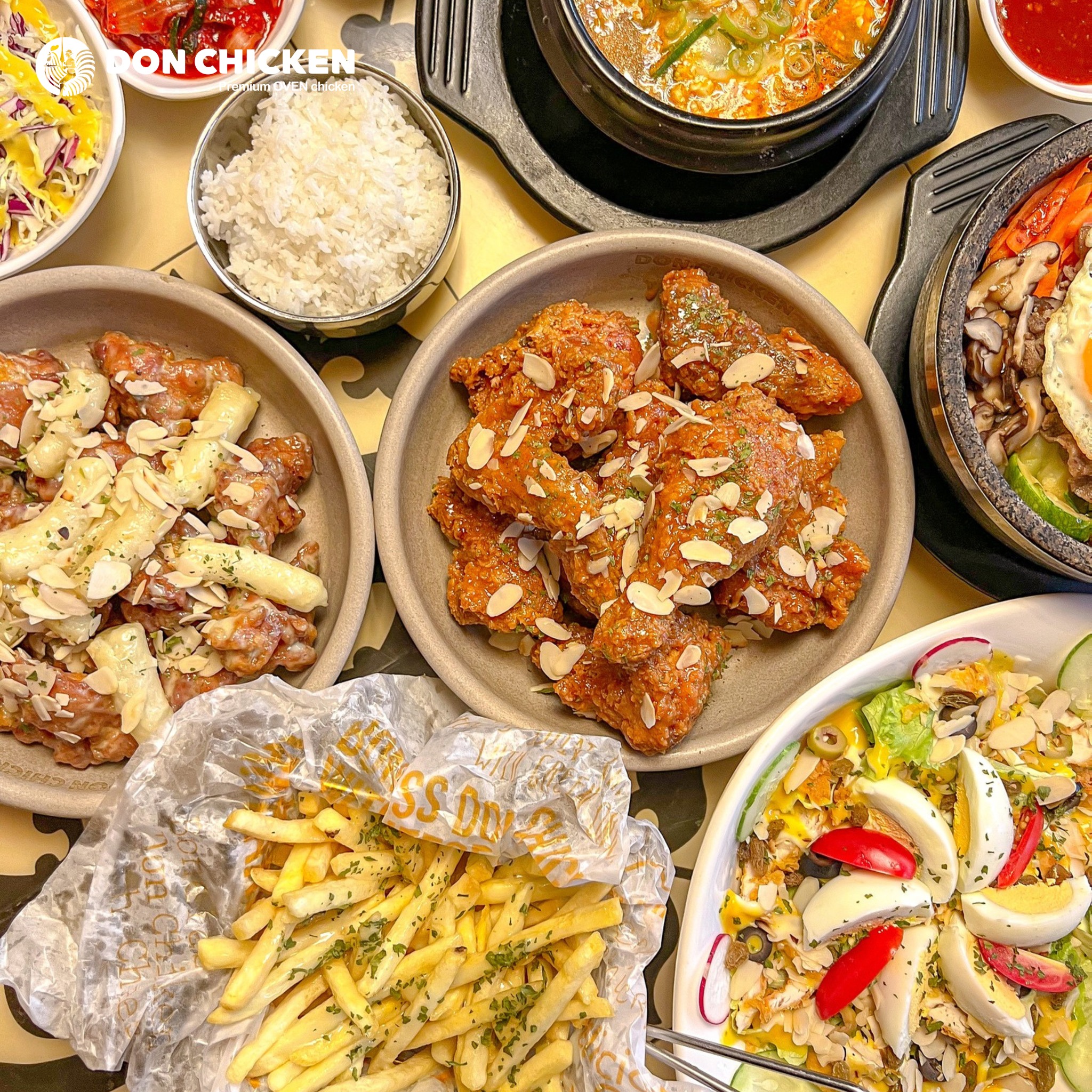 Review Don Chicken menu- TOP thương hiệu gà rán chuẩn vị Hàn