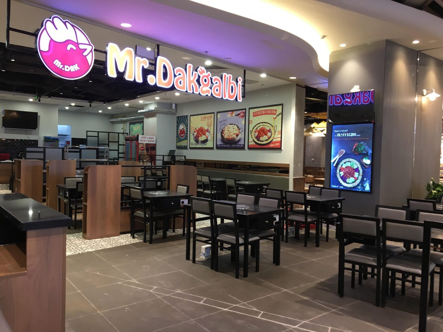 Review Mr Dakgalbi menu - Nhà hàng gà xào bắp cải Hàn Quốc