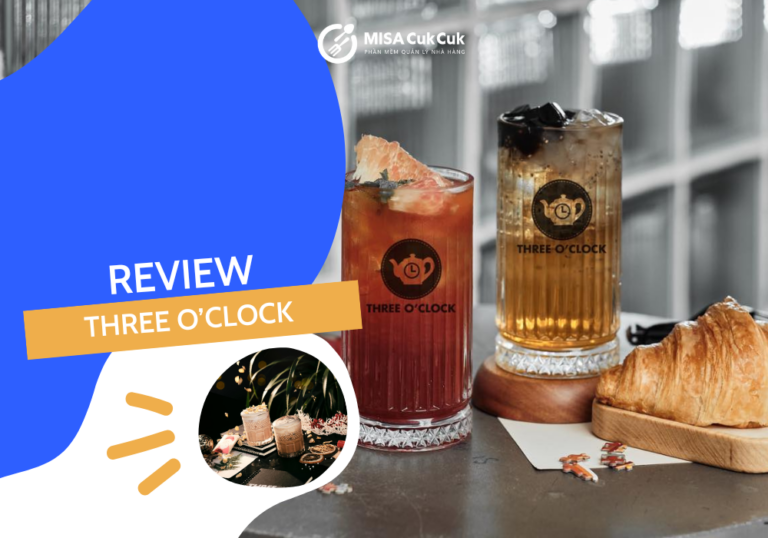 Three O’clock: Review menu đồ uống, không gian chuỗi cafe “không ngủ”