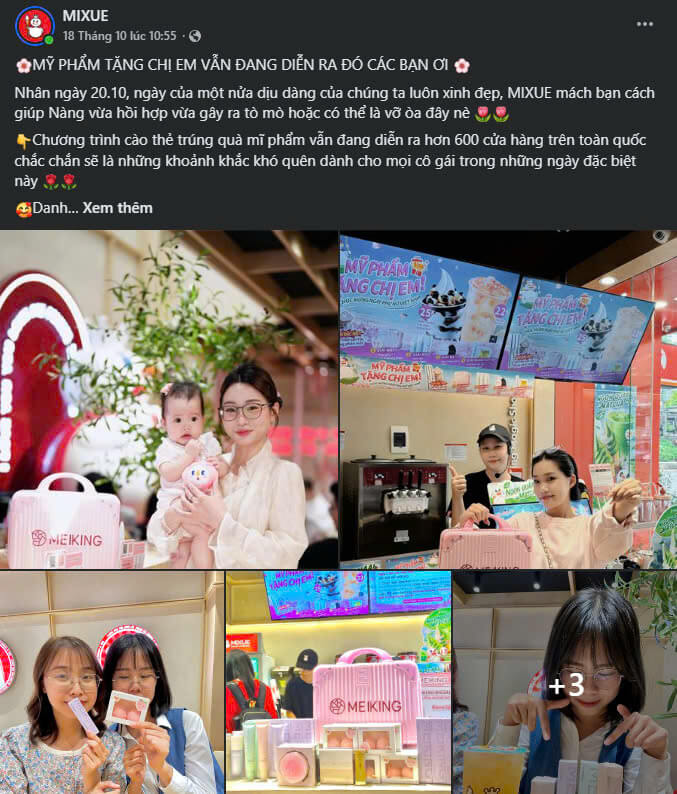 Chiến lược marketing của Mixue: Bí mật đằng sau sự phát triển thần tốc