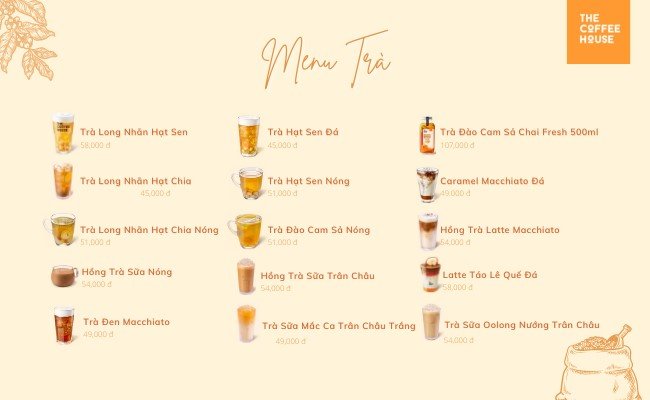 [Review] Menu The Coffee House - Điểm danh đồ uống "hot nhất"